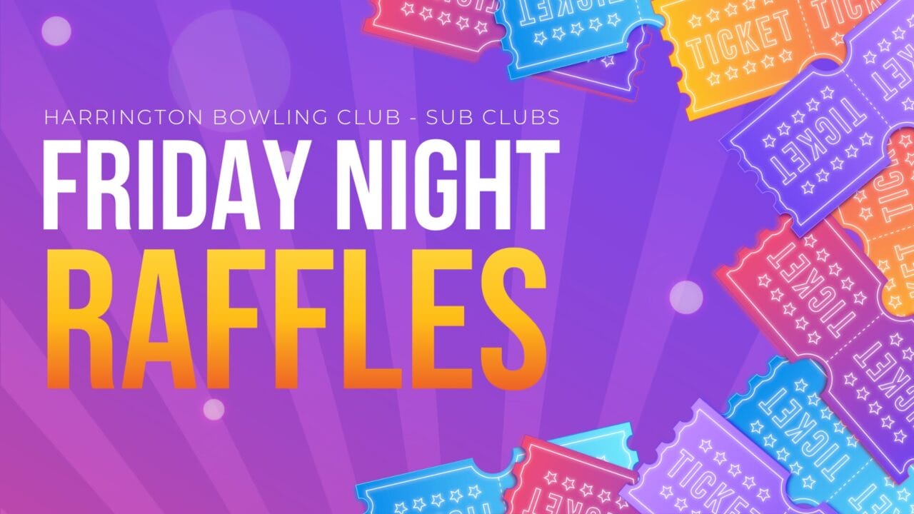 Friday Night Raffles | Club Harrington